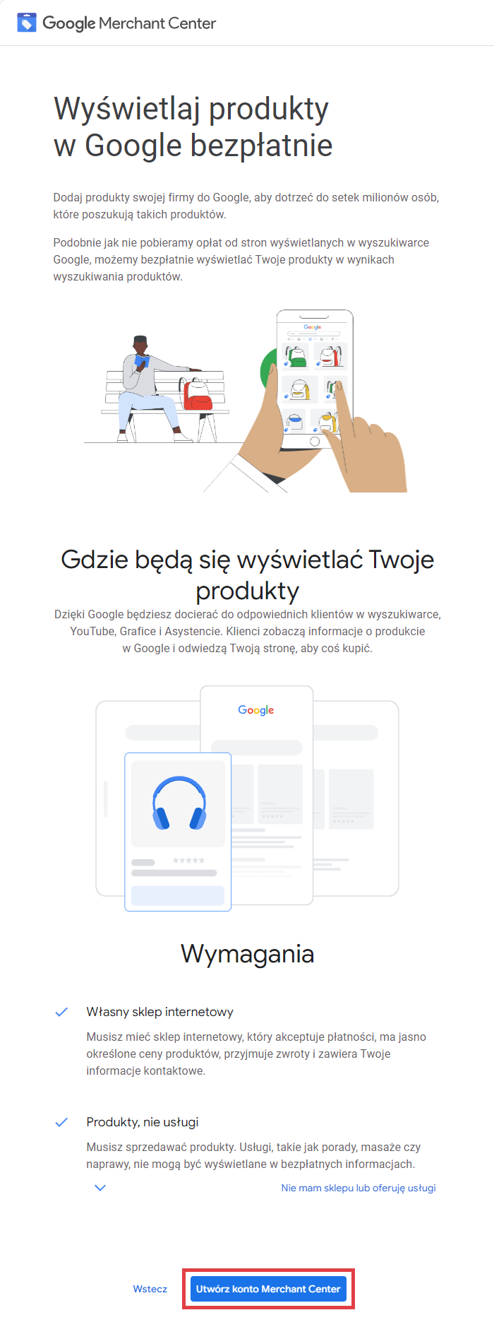 Integracja z Google Merchant Center » Shoper Learn