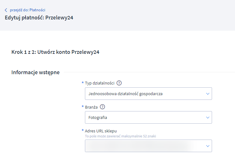 Przelewy24: Jak aktywować płatność w sklepie? » Shoper Learn